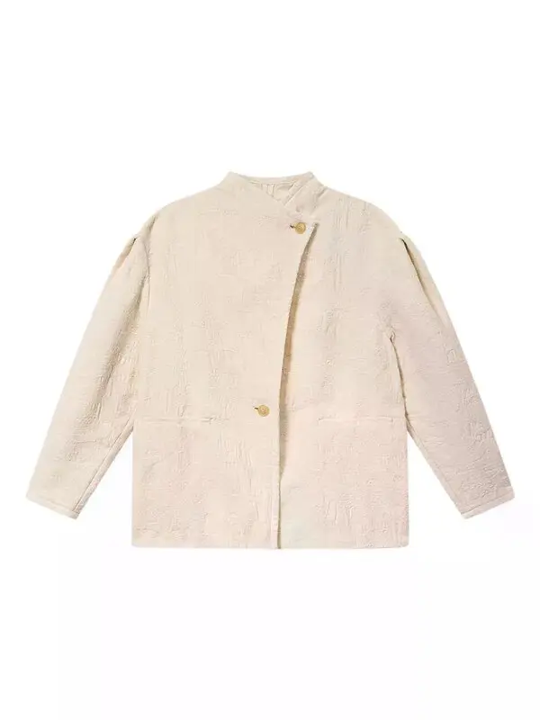 MARANT ETOILE Uadie Button-fastening Jacket - Neutrals