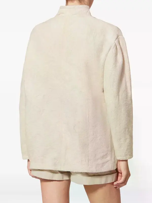 MARANT ETOILE Uadie Button-fastening Jacket - Neutrals