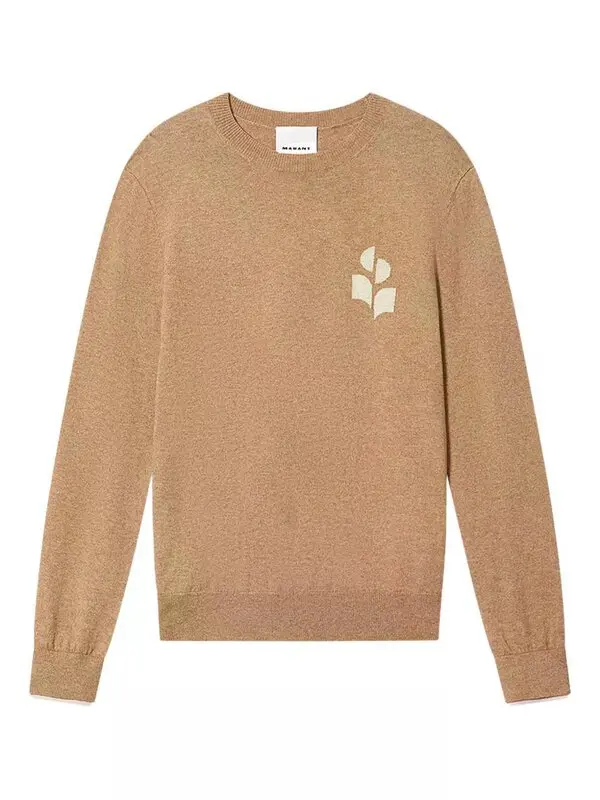 MARANT Antea Logo-detail Pullover - Brown