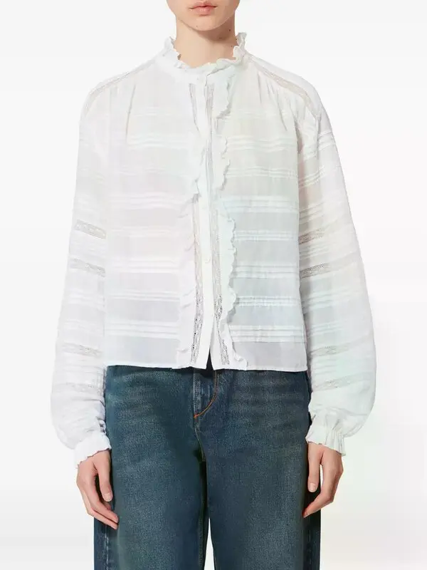 MARANT ETOILE Peline Ruffled Shirt