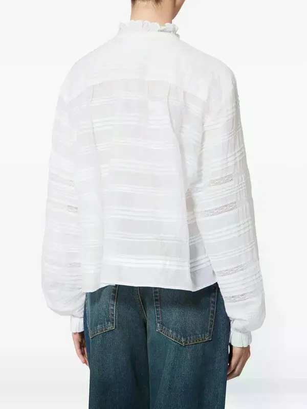 MARANT ETOILE Peline Ruffled Shirt
