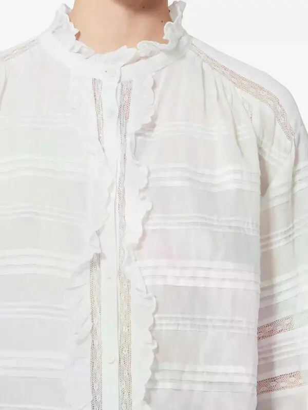 MARANT ETOILE Peline Ruffled Shirt