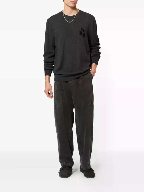 MARANT Antea Logo-detail Pullover - Grey