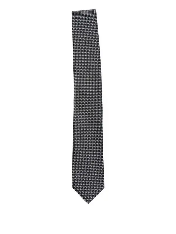 Karl Lagerfeld Patterned Neck Tie - Black