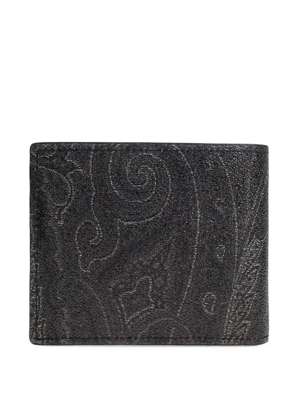 Etro Bifold Arnica Wallet - Black