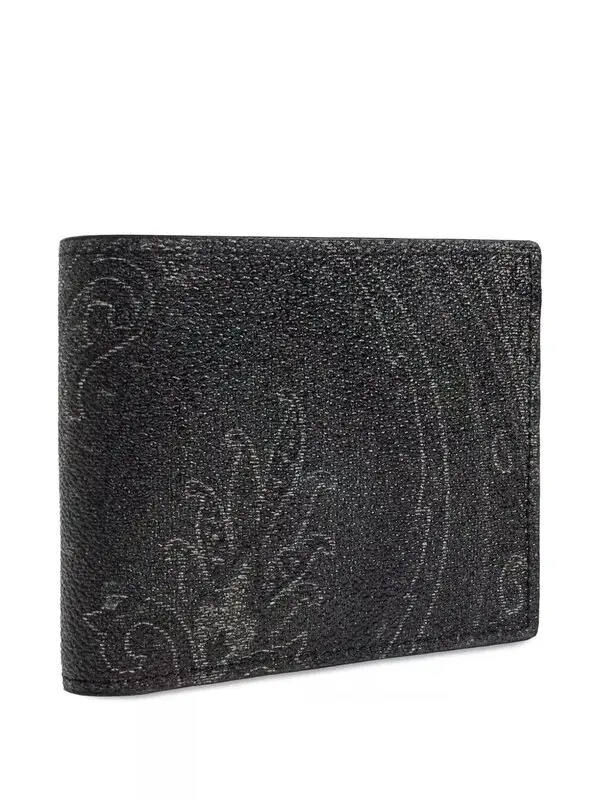 Etro Bifold Arnica Wallet - Black
