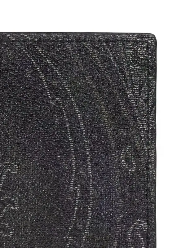 Etro Bifold Arnica Wallet - Black