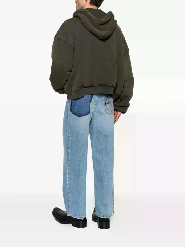 Vetements Button-fastening Five-pocket Jeans