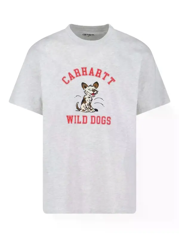 Carhartt Work In Progress Wild Dog T-shirt - Grey
