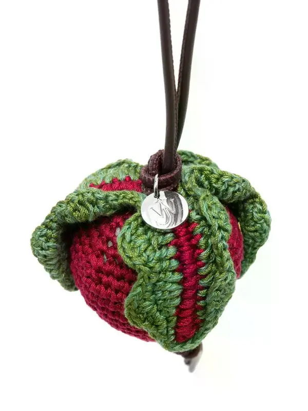 JW Anderson Crocheted Radish Charm