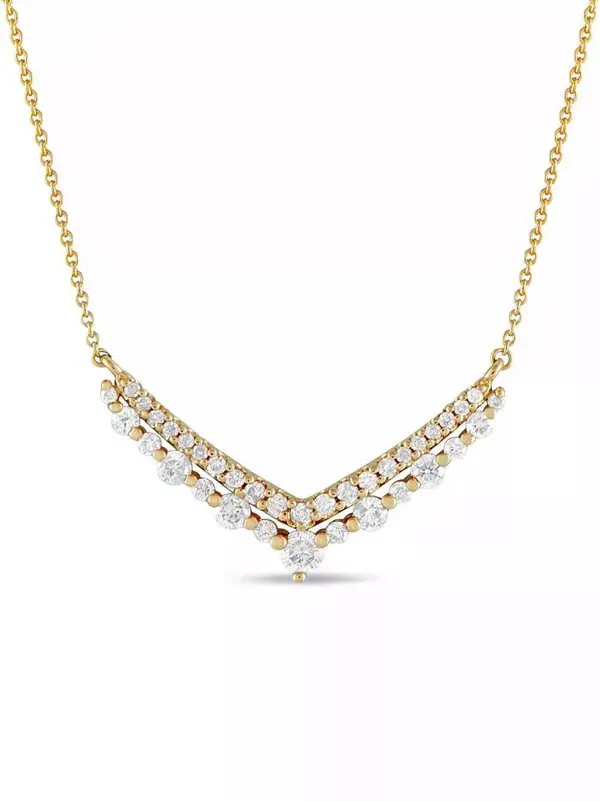LB EXCLUSIVE 14k Yellow Diamond Pendant Necklace - Gold