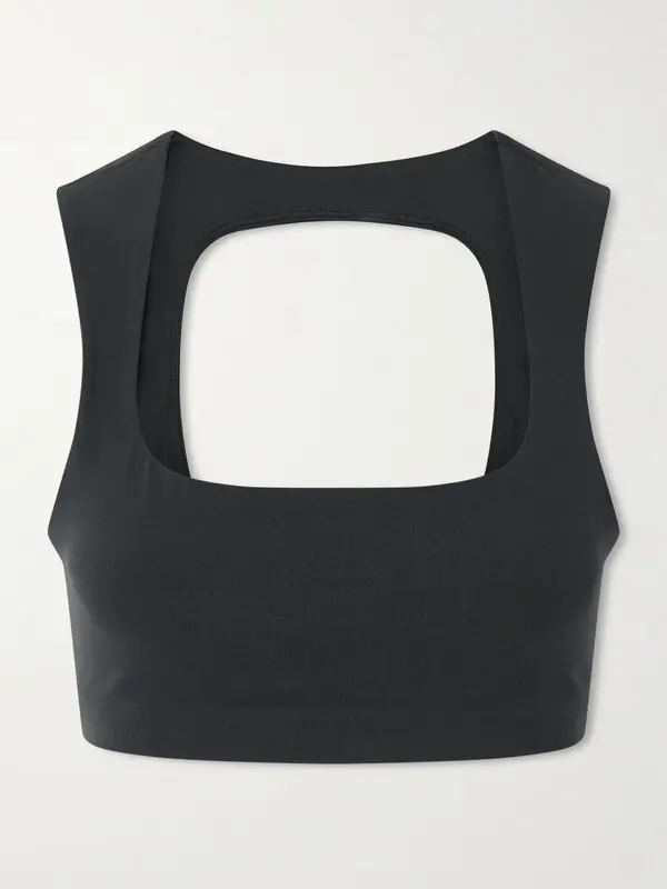 Nike Zenvy Dri-fit Infinasoft Sports Bra - Gray