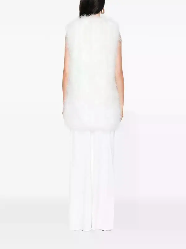 YVES SALOMON Feather Gilet
