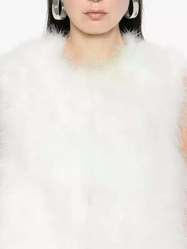 YVES SALOMON Feather Gilet