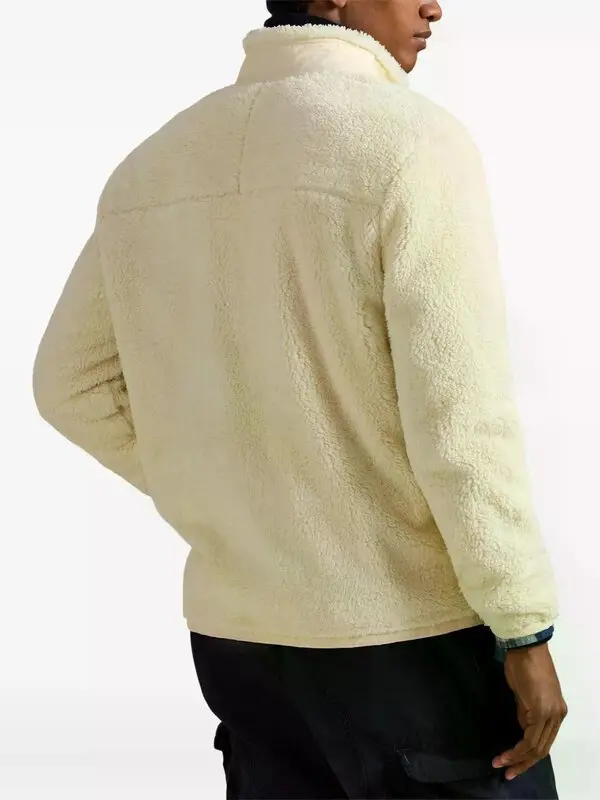Polo Ralph Lauren Full-zip Mockneck Sweatshirt - Neutrals