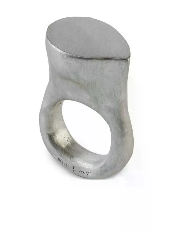PARTS OF FOUR Sterling Tall Roman Ring - Silver