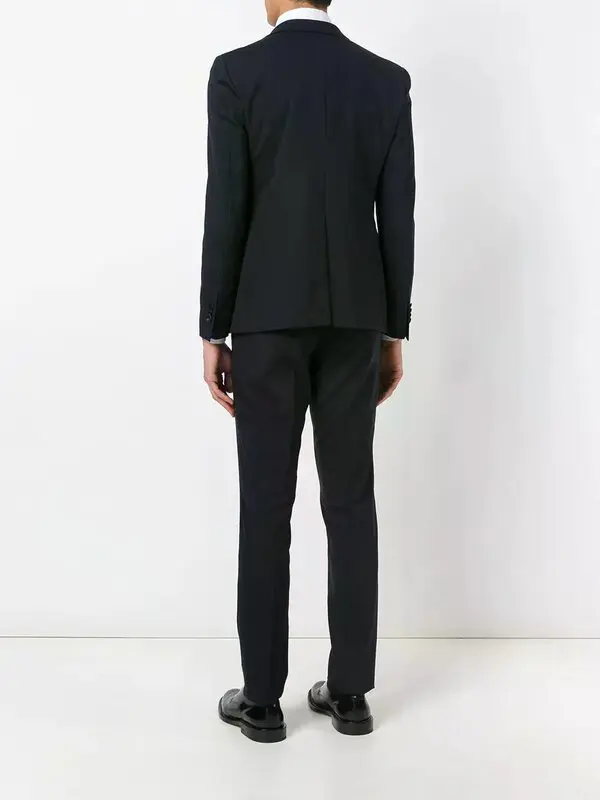 Tagliatore Contrast Trim Dinner Suit