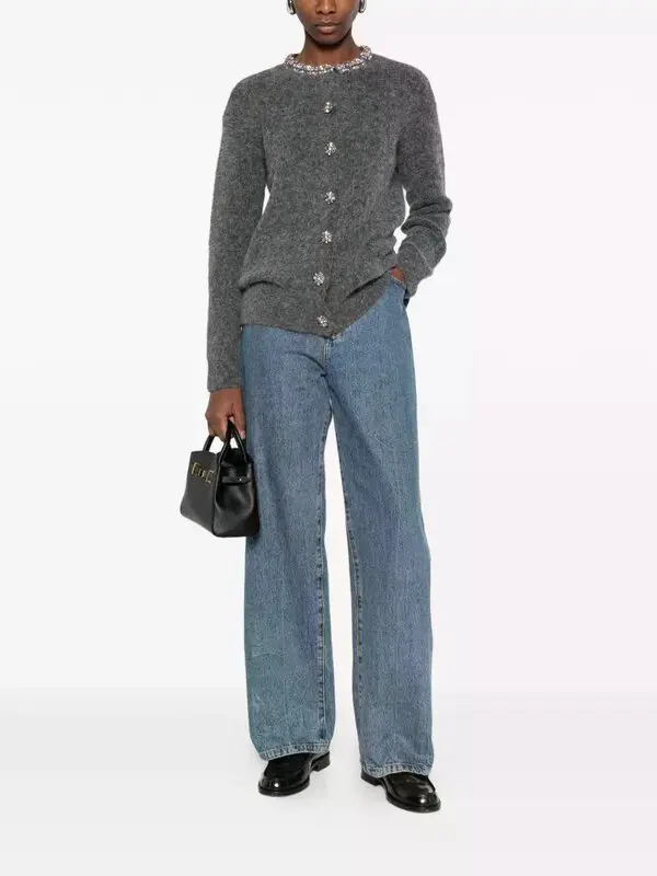 SELF-PORTRAIT Crystal-embellished Cardigan
