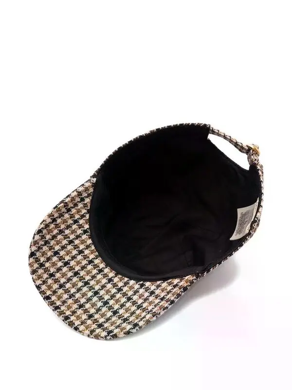 Valentino Garavani Houndstooth Baseball Cap