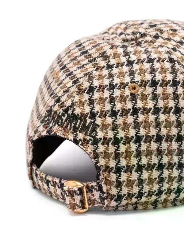Valentino Garavani Houndstooth Baseball Cap