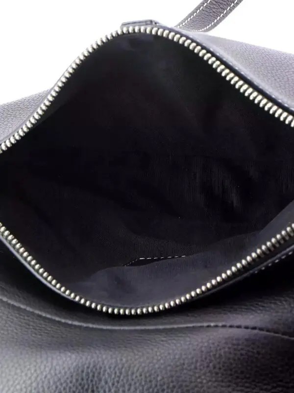 Dior Kaws Saddle Applique Crossbody Bag - Black