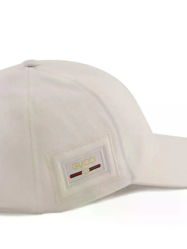 Gucci Logo-patch Cap