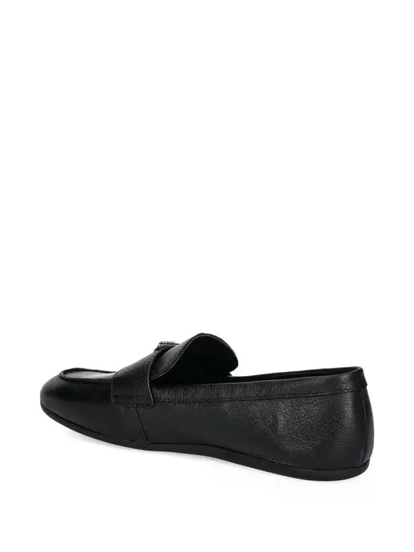 Guess Triangle-logo Strap Loafers