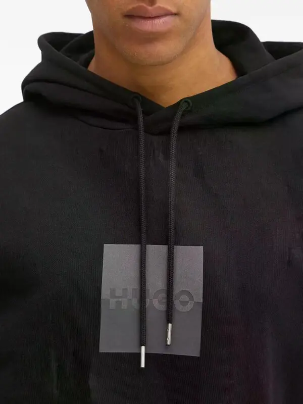 Hugo Logo Hooded Sweatshirt
