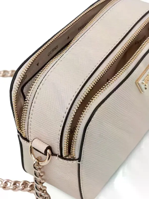 Guess Noelle Mini Crossbody Bag - Neutrals