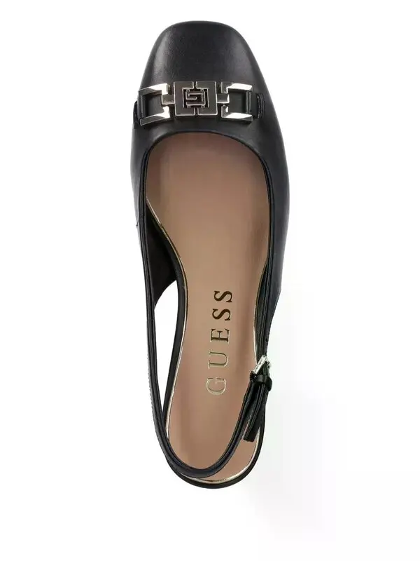 Guess Buckle Block-heel Pumps
