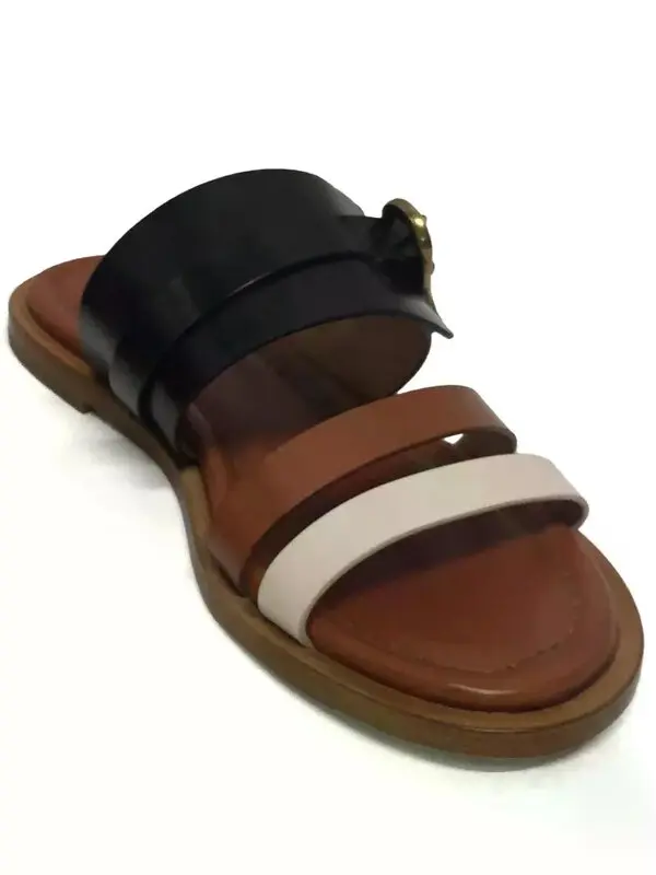 Sartore Leather Buckle Slides