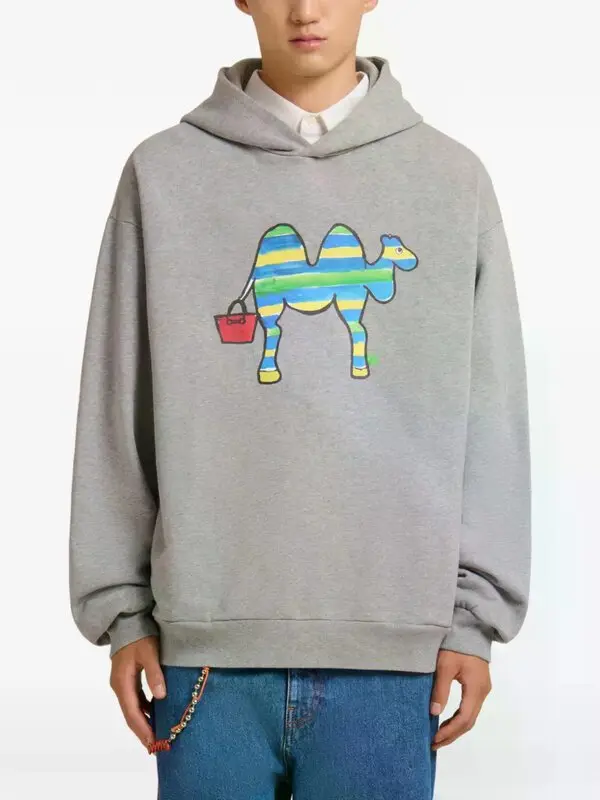 Marni Logo-printed Hoodie