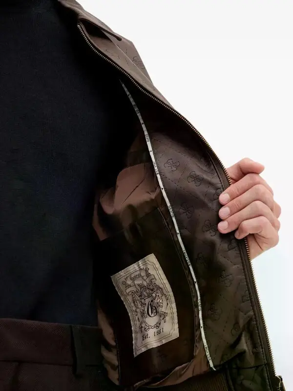 Guess Monogram Zip Jacket