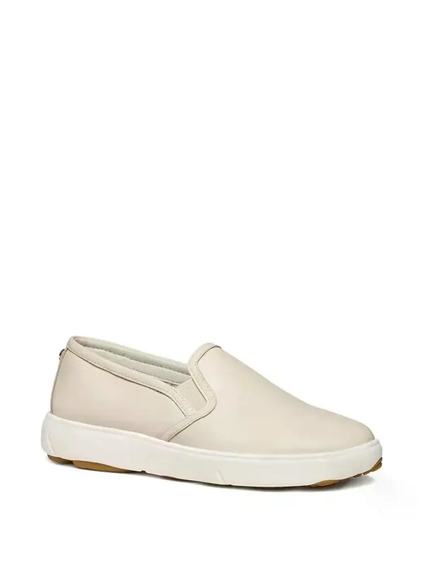 Geox Leather Slip-on Sneakers