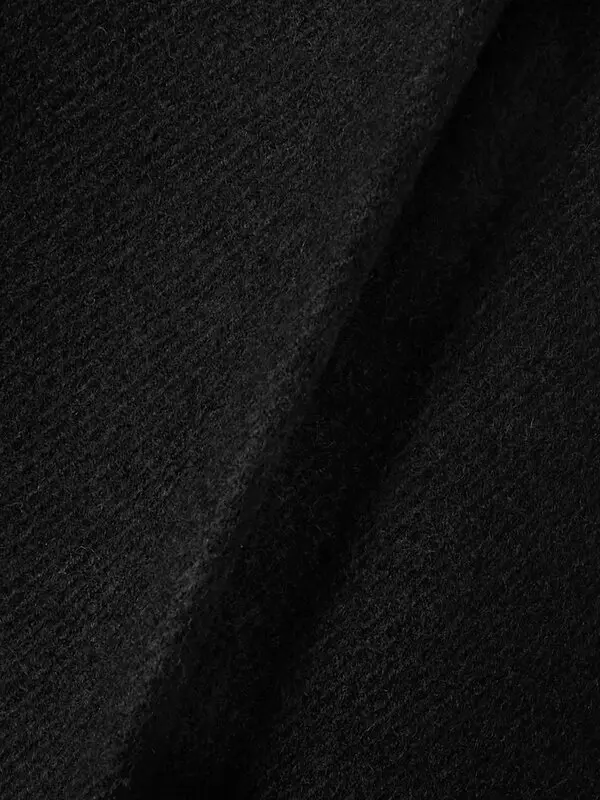 LANVIN Pleated Wool Tapered Trousers