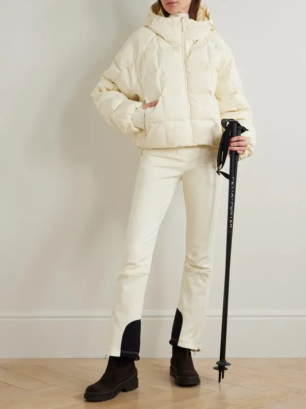 Cordova Saint Moritz Tech-jersey Flared Ski Pants - Neutrals
