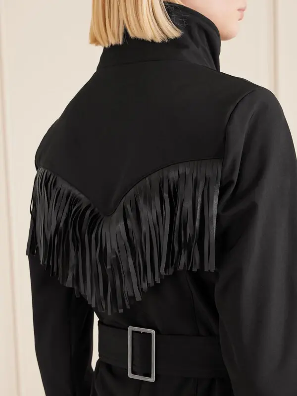 WE NORWEGIANS Western Fringed Belted Ski Suit