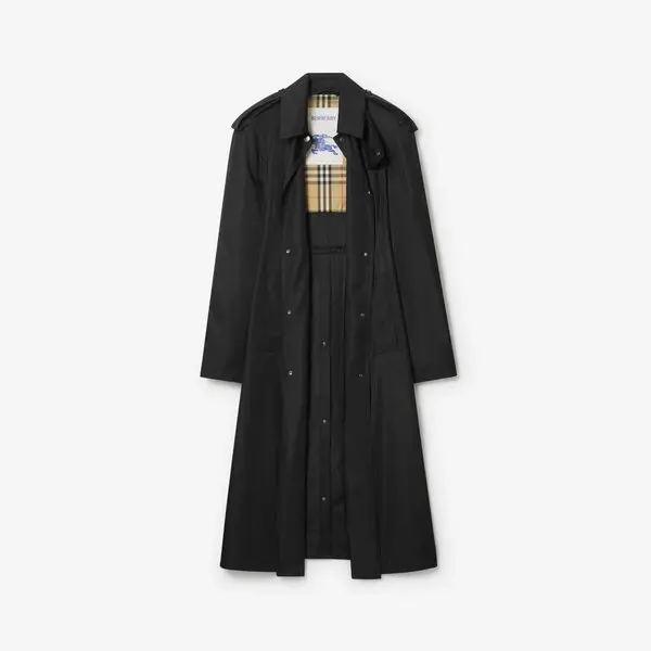 Burberry Nylon Hooded Car Coat