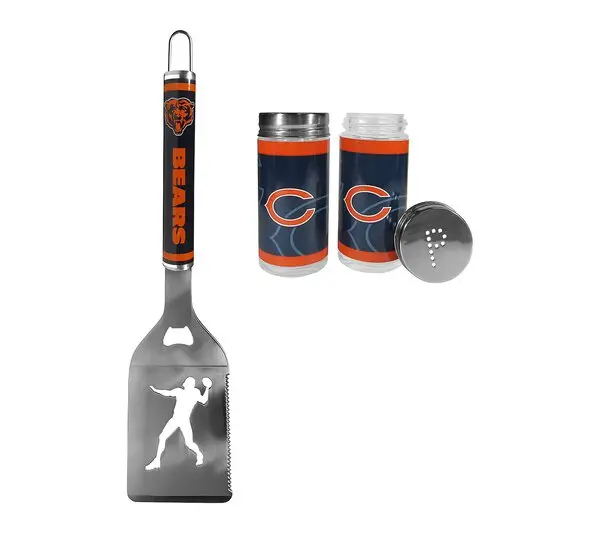 SISKIYOU GIFTS Siskiyou Sports Nfl Steel Logo Spatula W/shaker - One-color
