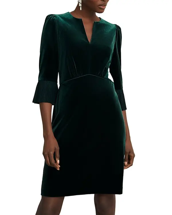 HOBBS LONDON Petites Velvet Dress