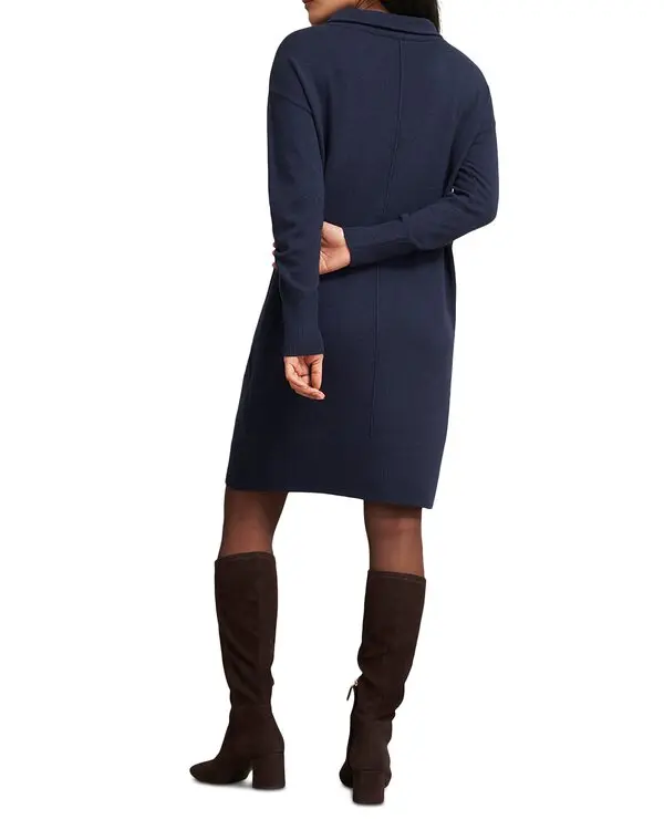 HOBBS LONDON Petite Audrey Roll Neck Dress
