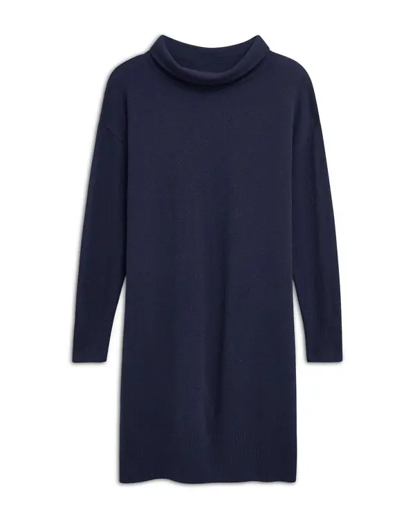 HOBBS LONDON Petite Audrey Roll Neck Dress