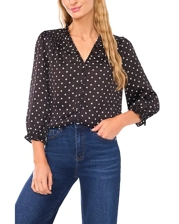 CECE DUPRAZ Printed Blouse