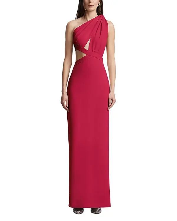 Bcbgmaxazria Selene One Shoulder Gown
