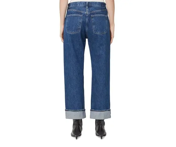 AGOLDE Fran High Rise Straight Jeans