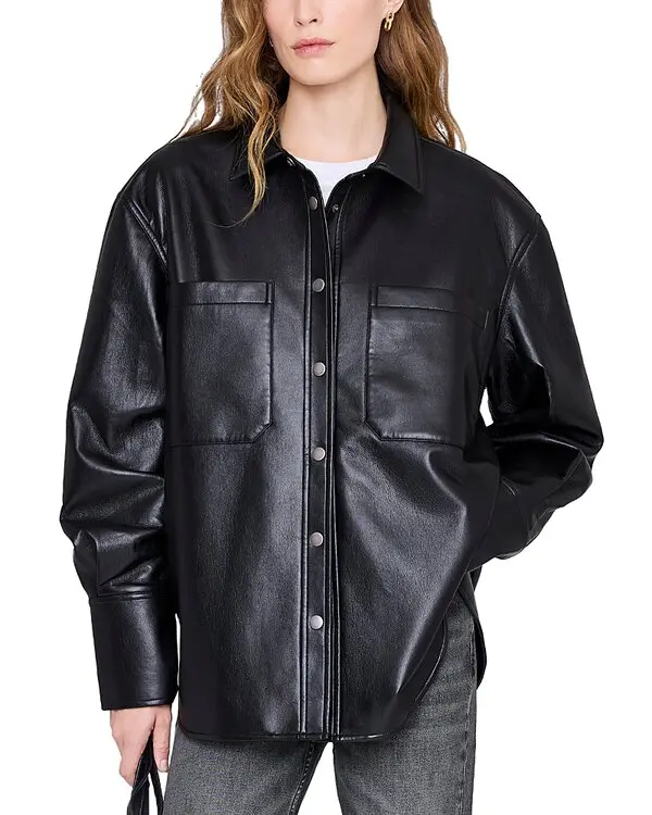 ANINE BING Dante Shirt - Black
