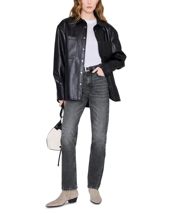 ANINE BING Dante Shirt - Black