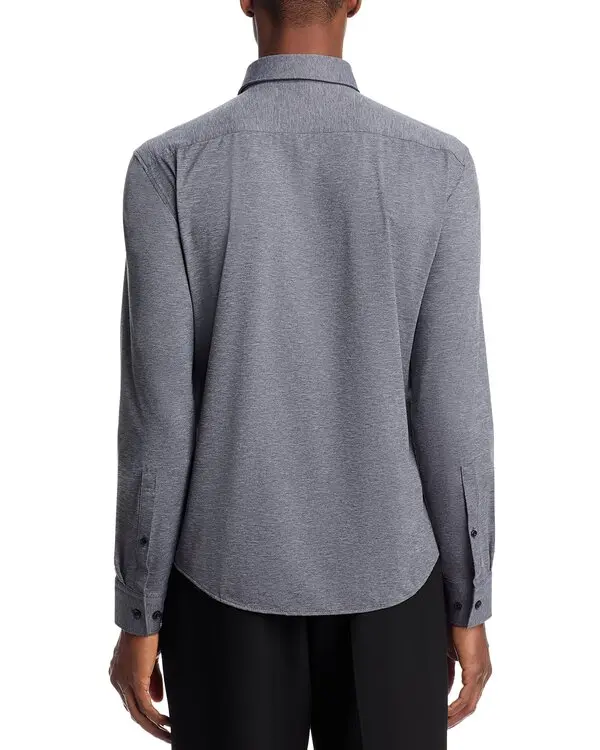 Hugo Ermo Slim Fit Button Down Shirt - Charcoal