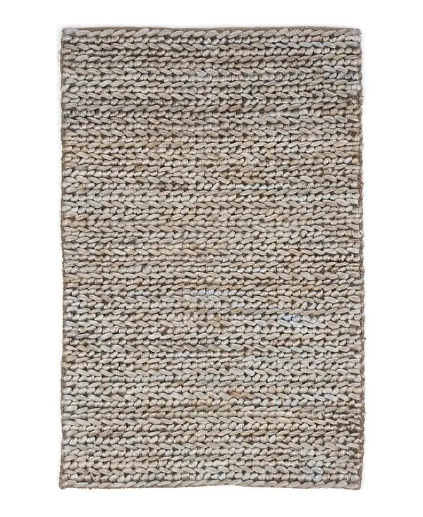 DASH & ALBERT BY ANNIE SELKE Dash Albert Annie Selke Rda445 Jute Woven Area Rug, 2'6x8'0 - Tan/mist