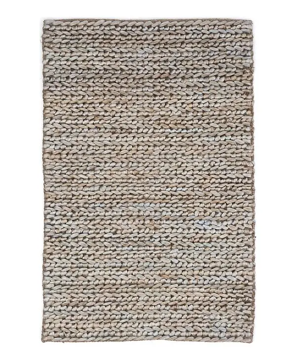 DASH & ALBERT BY ANNIE SELKE Dash Albert Annie Selke Rda445 Jute Woven Area Rug, 6'0x9'0 - Tan/mist
